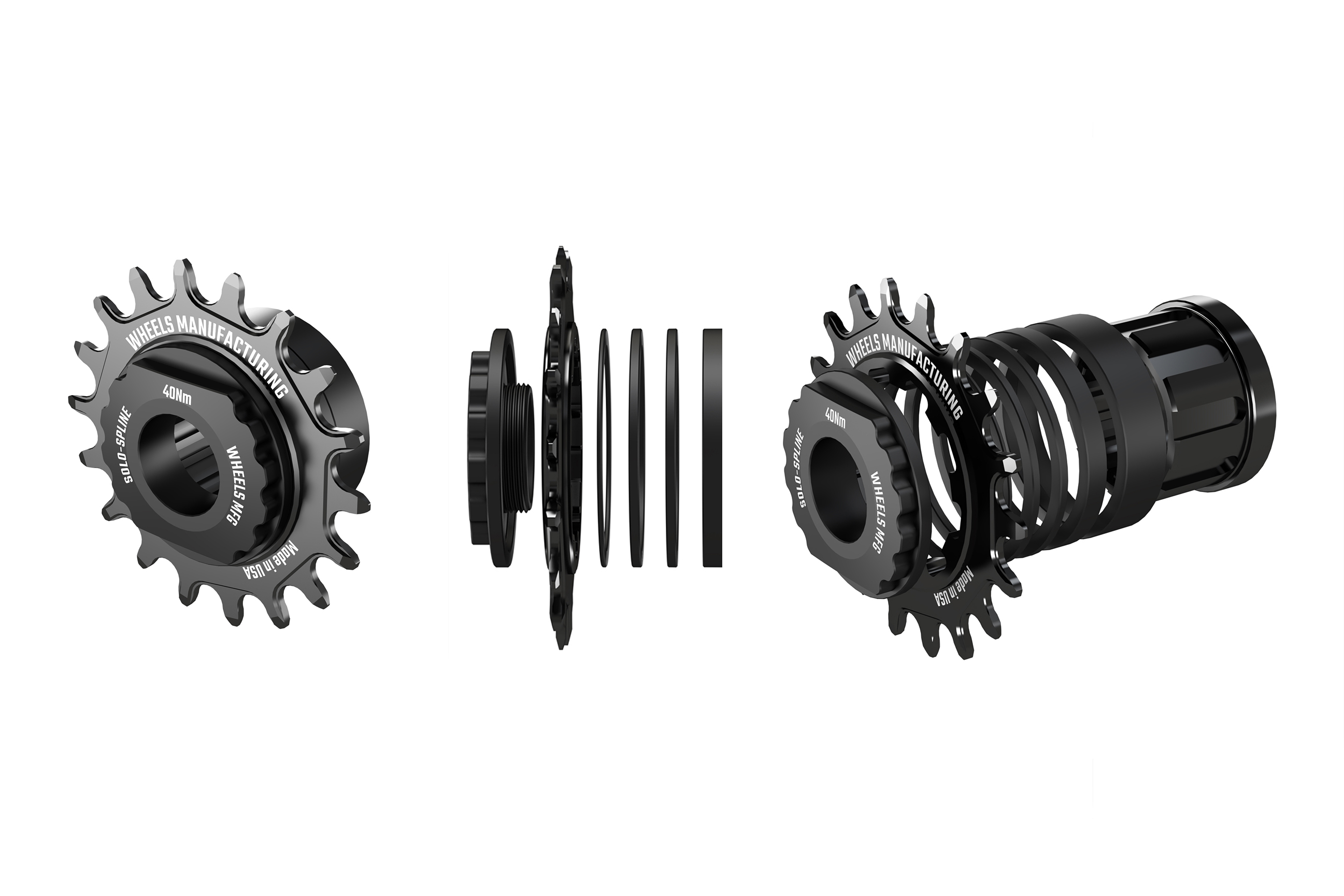Wheels Manufacturing Solo-Spline: Single Speed for Micro-Spline Hubs ...