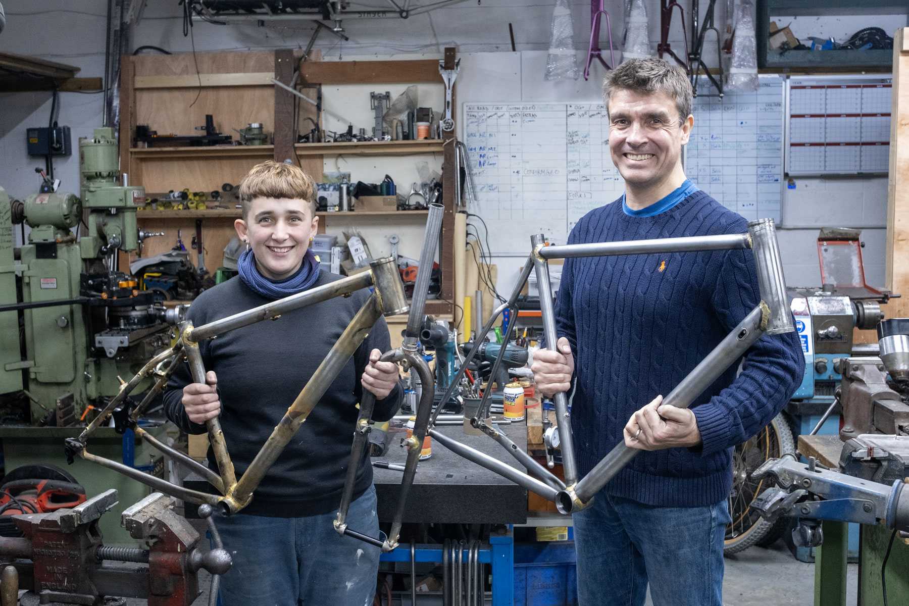Stayer Cycles Framebuilding 101 Class | The Radavist | A group of ...