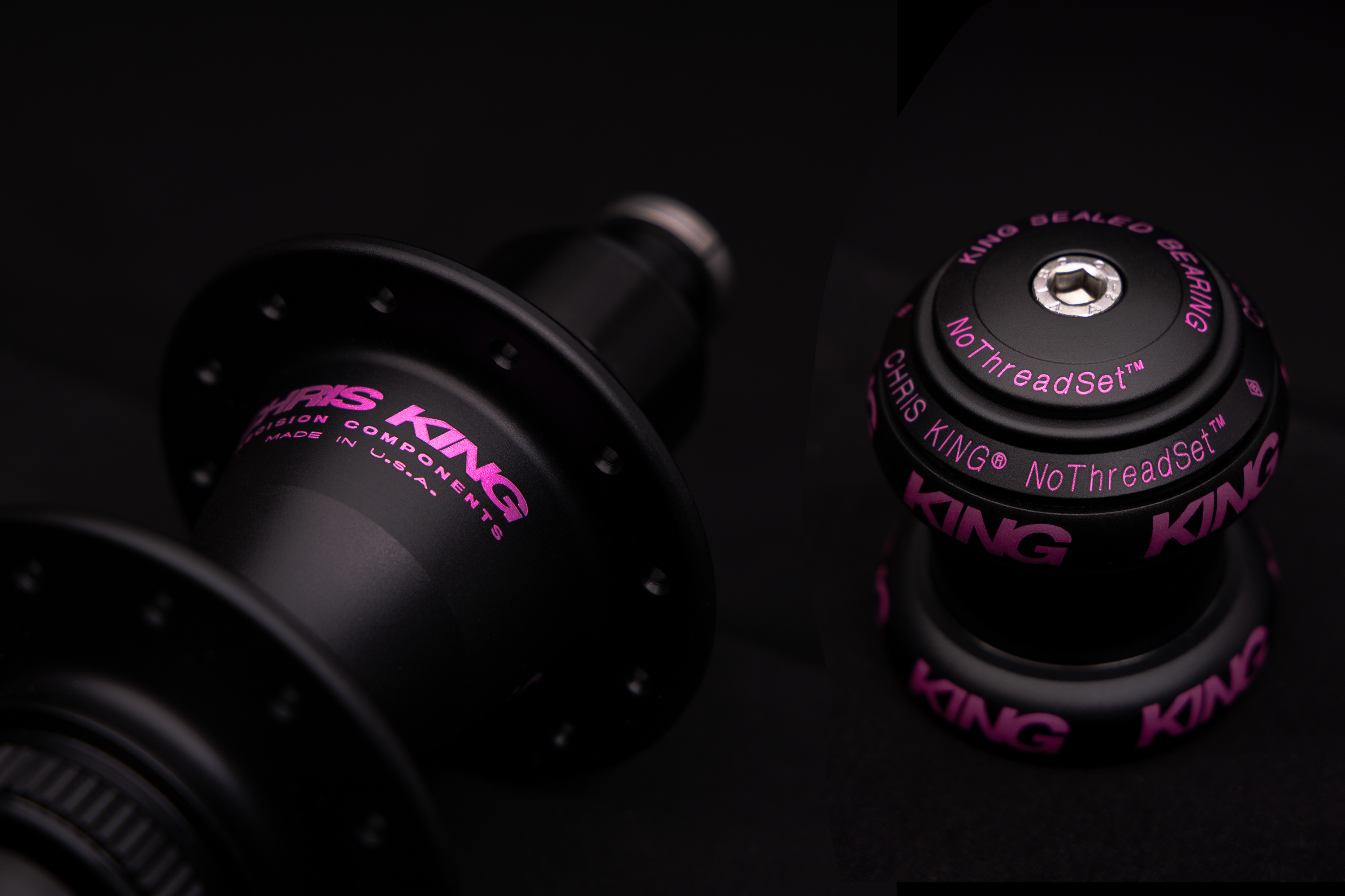 Chris King Releases Two-Tone Black Punch Components | The Radavist | A ...