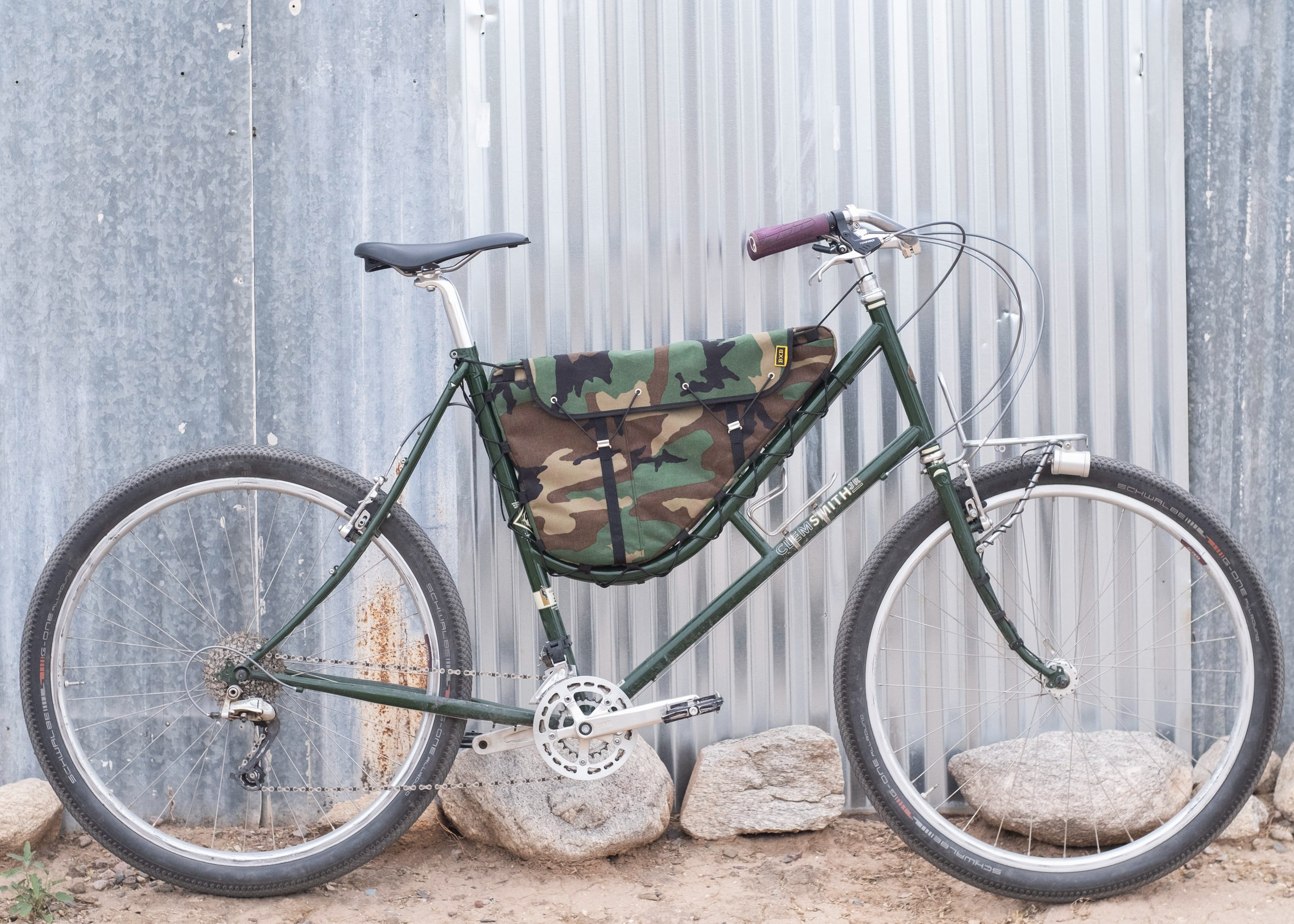 Step-Through? Not Any More! Bags by Bird Clem Smith Frame Bag | The ...