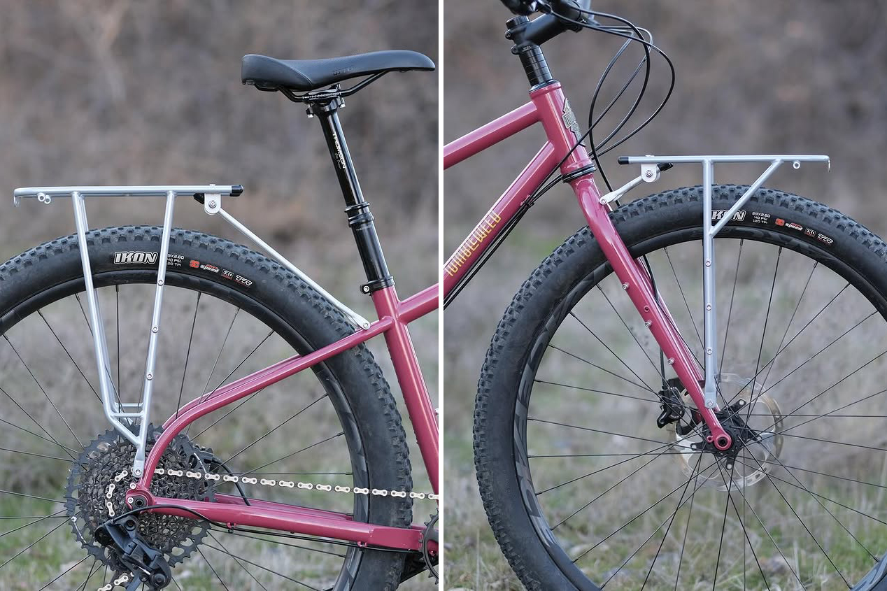 Tumbleweed Chromoly Pannier and T-Rack Available in Silver | The ...