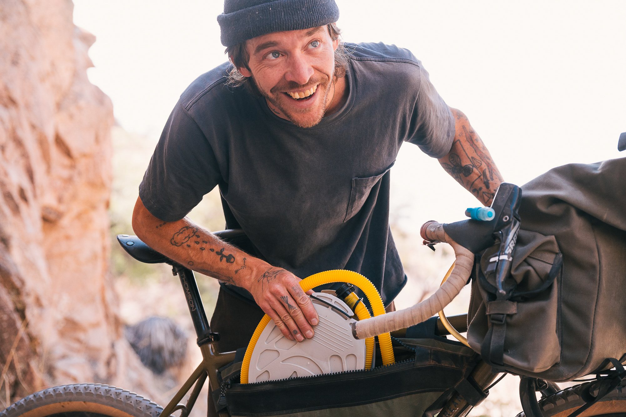 Bouldering by Bike: Sick Sequence Inflatable Crash Pad Review – Spencer Harding | The Radavist ...