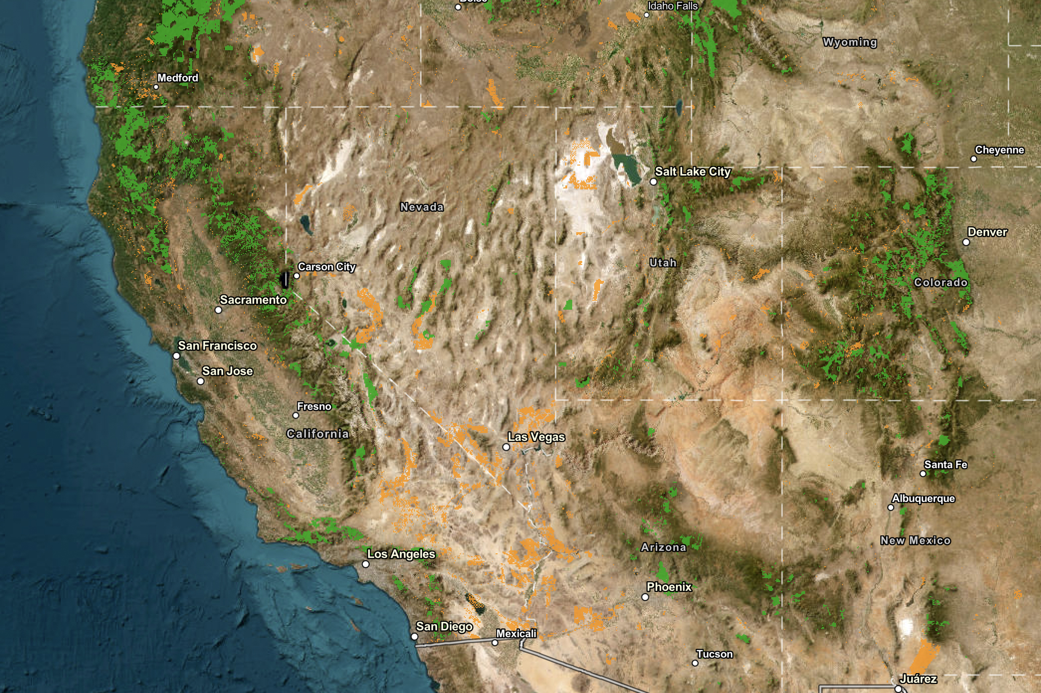 This Map Shows Forest Service and BLM Public Lands Potentially For Sale ...
