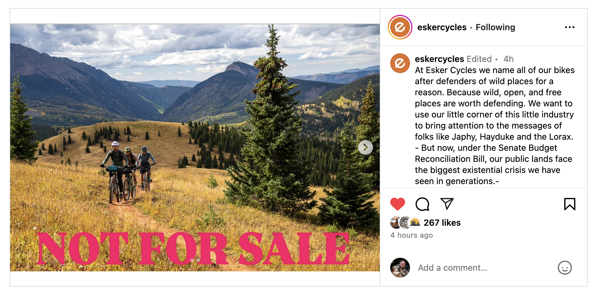 URGENT! Hey Bike Industry, They’re Your Public Lands, Too! | The Radavist | A group of ...