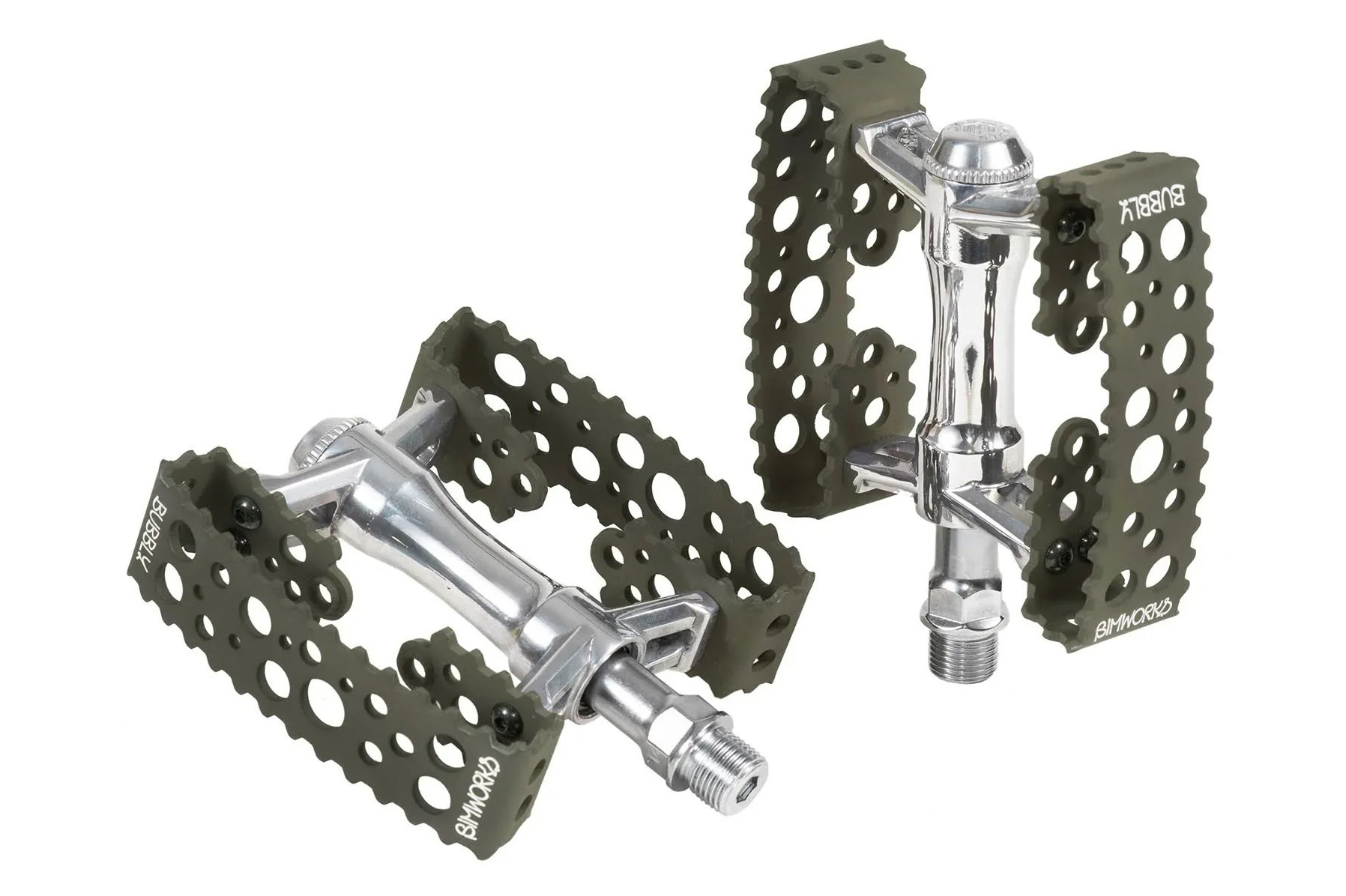 SimWorks Bubbly Pedals Now in Olive Cerakote | The Radavist | A group ...